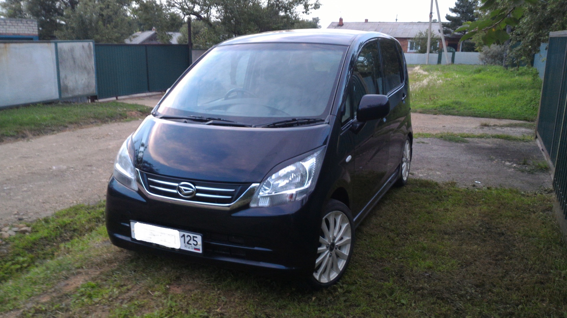 Daihatsu Move (L150, L160) 0.7 бензиновый 2009 | Черная молния на DRIVE2
