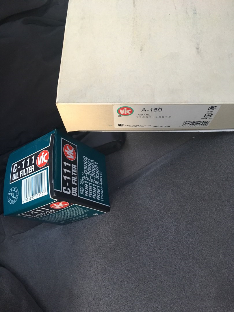 A189 Воздушный фильтр VIC | Запчасти на DRIVE2