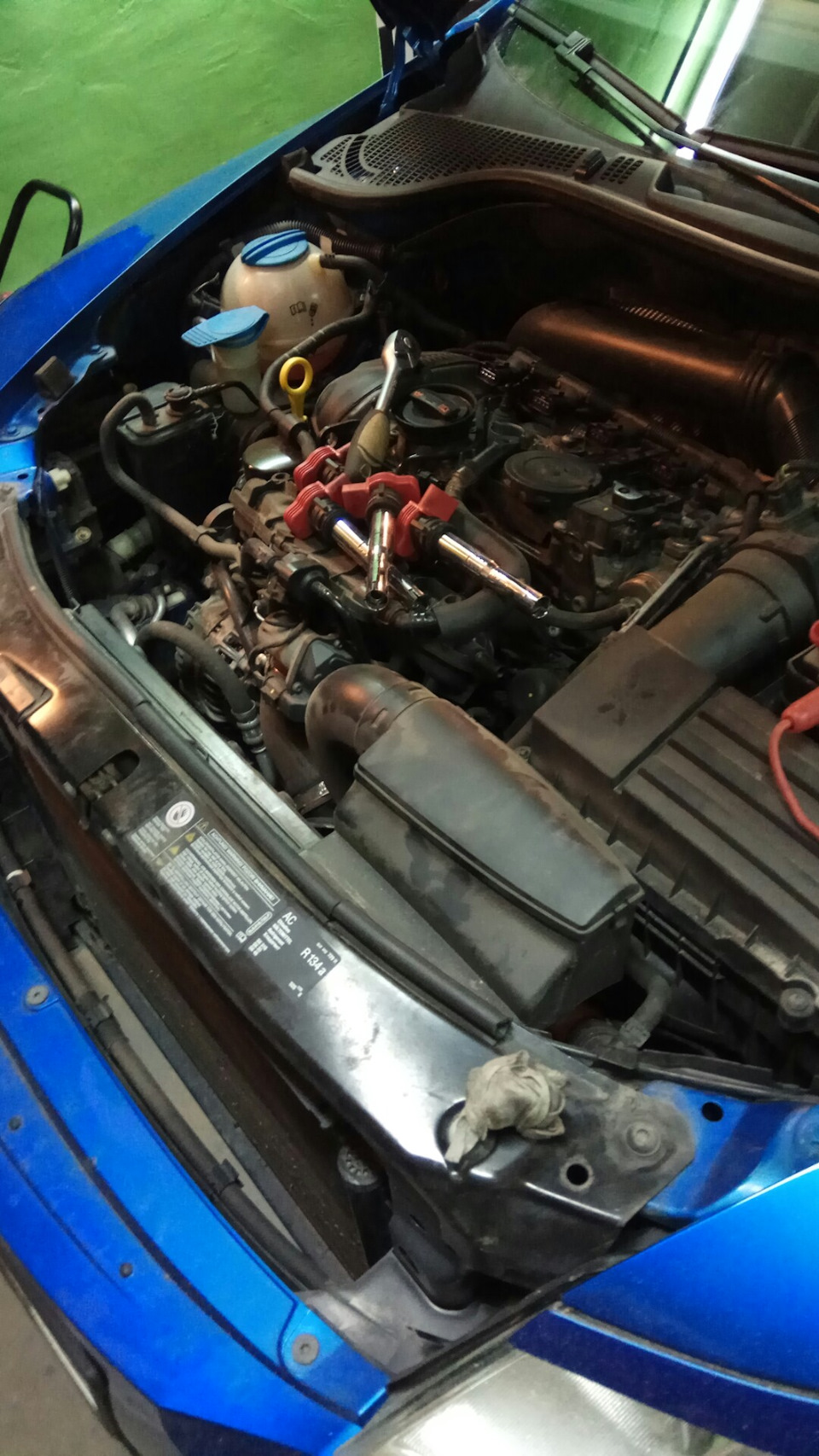 Tuning 3: Полный APR st2. Установка интеркулера GodSpeed, холодного впуска, чип.Замена свечей ...