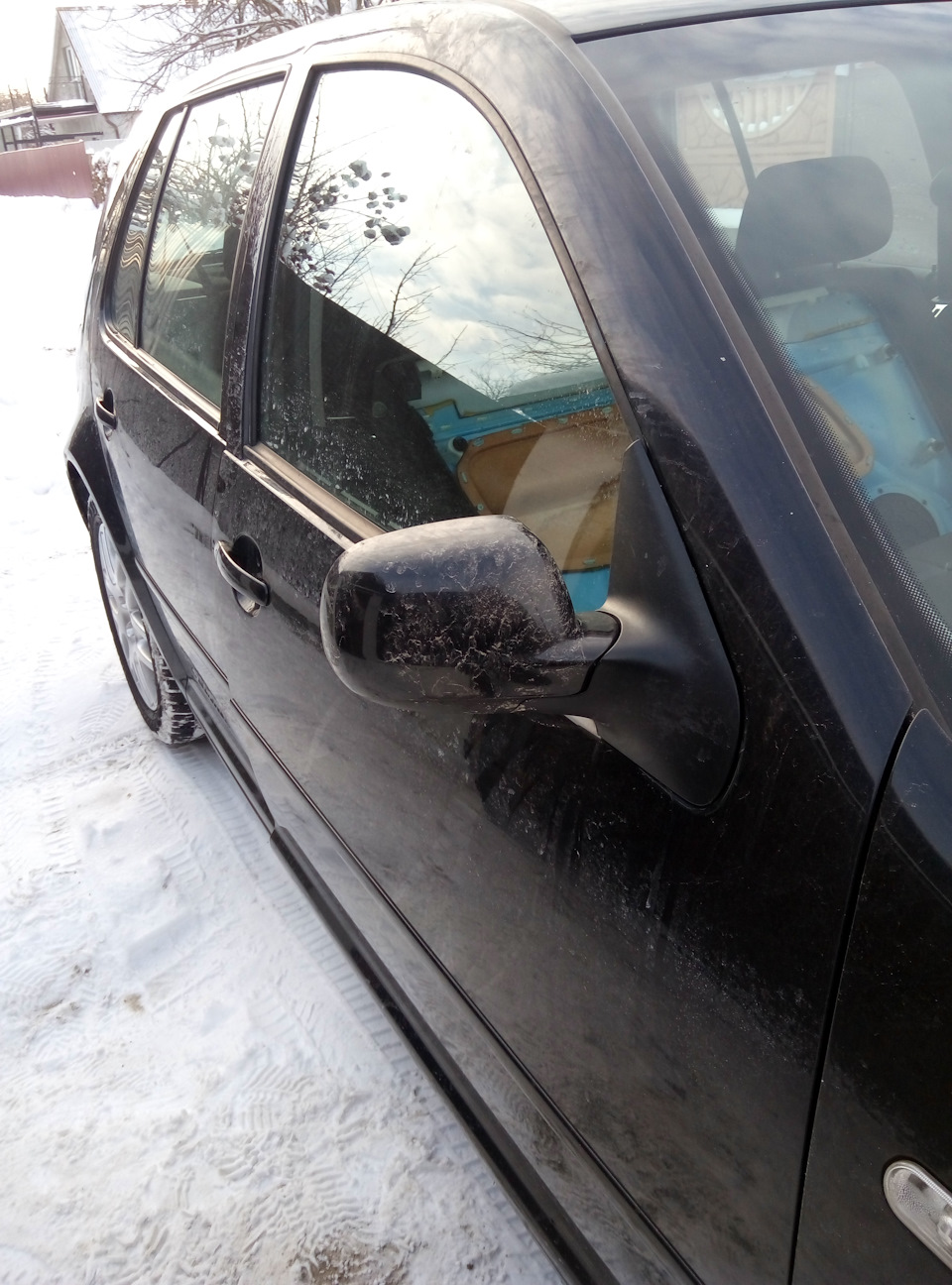 Большое зеркало — Volkswagen Golf Mk4 GTI, 1,8 л, 2003 года | стайлинг ...
