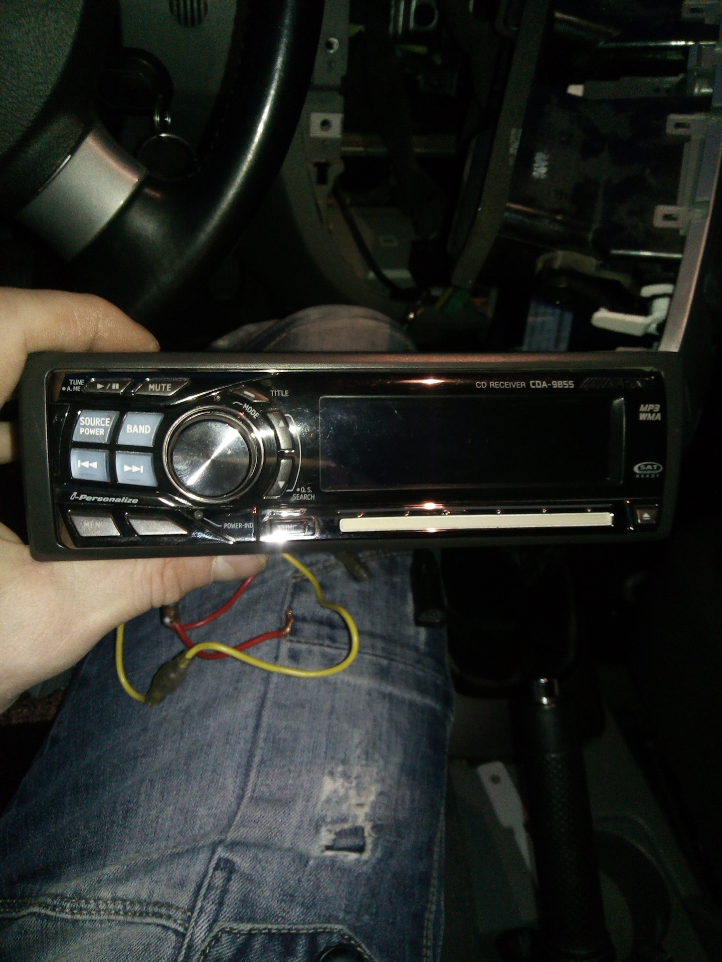 Продам Alpine CDA-9855 — Chevrolet Lacetti Sedan, 1,6 л, 2006 года | автозвук | DRIVE2