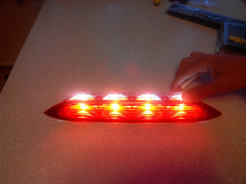 LED-tuning дополнительного стоп-сигнала — Mitsubishi Colt VI, 1,3 л ...