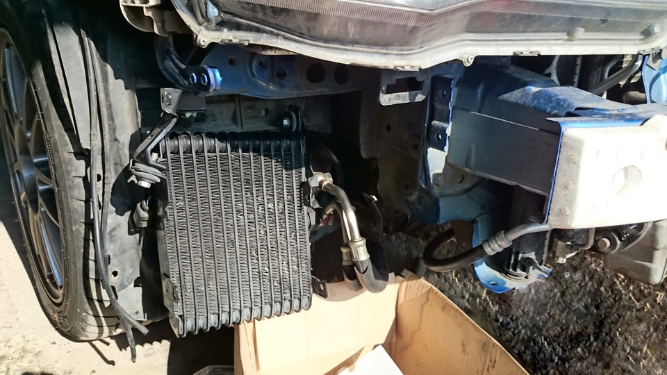 Маслокулер Evo X — Mitsubishi Lancer Ralliart, 2 л, 2009 года | тюнинг ...