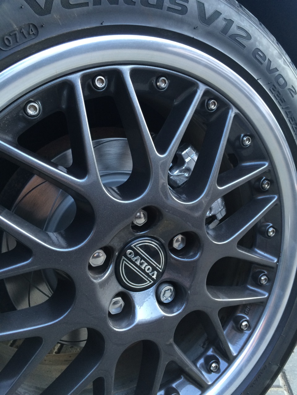 Ate PowerDisc+Ate Ceramic #2 — Volvo S40 (2G), 2,4 л, 2004 года ...