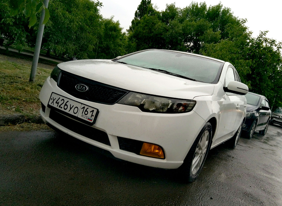ХРОМ ДАВАЙ ДОСВИДАНЯ — KIA Cerato (2G), 1,6 л, 2011 года | стайлинг | DRIVE2