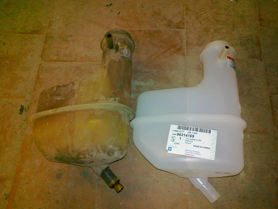 96314169 Бачок расширительный GM | Запчасти на DRIVE2