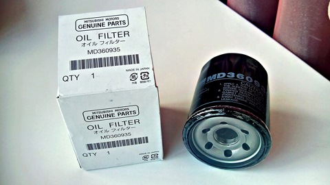 MD360935 Фильтр масляный Mitsubishi | Запчасти на DRIVE2