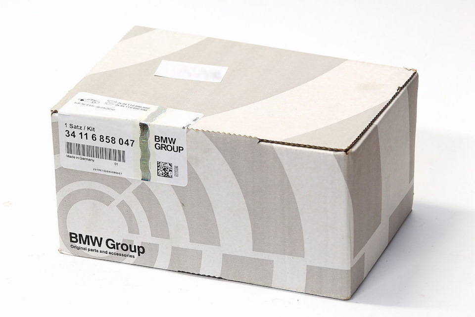 34116858047 Колодки тормозные передние F10 BMW | Запчасти на DRIVE2