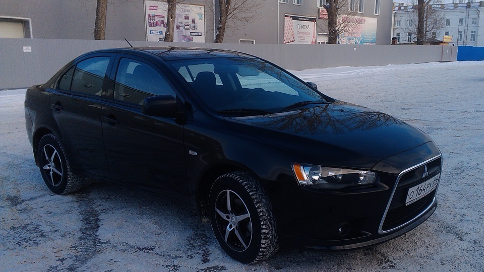 Mitsubishi Lancer X 1.8 бензиновый 2012 | 1,8 МТ на DRIVE2