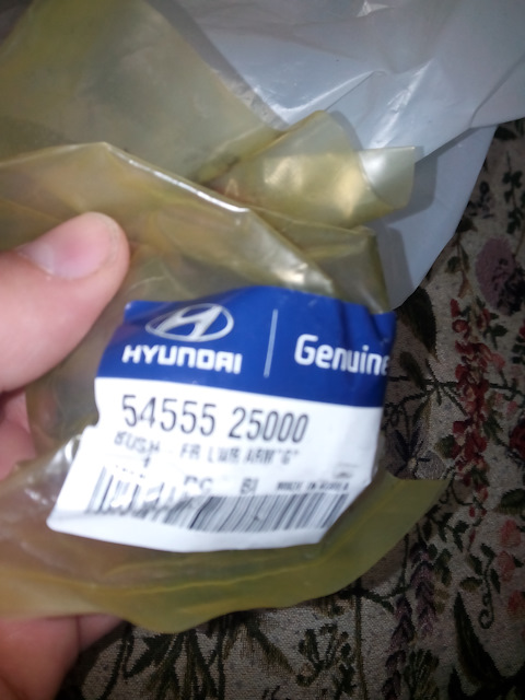 5455525000 Сайленблок переднего рычага задний KIA HYUNDAI | Запчасти на ...