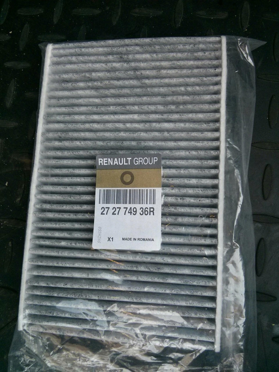 272774936R Фильтр салона RENAULT | Запчасти на DRIVE2