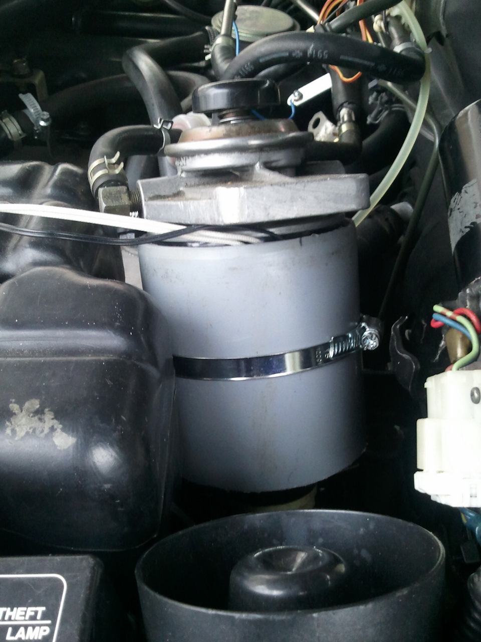 Обогрев топливного фильтра — Nissan Terrano R50, 2,7 л, 1996 года ...