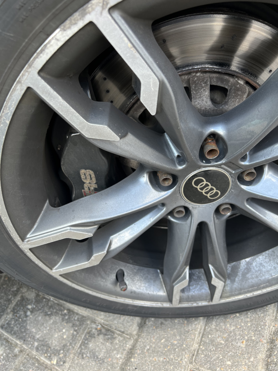 Тормоза rs3 продам ! — Audi A4 Avant (B8), 3,2 л, 2008 года | запчасти ...