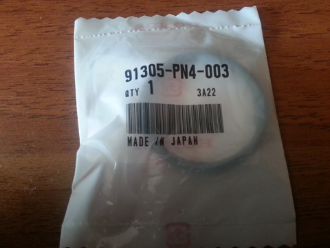 91305PN4003 Кольцо уплотнительное круглое 37,5х3,5 (122) Honda ...