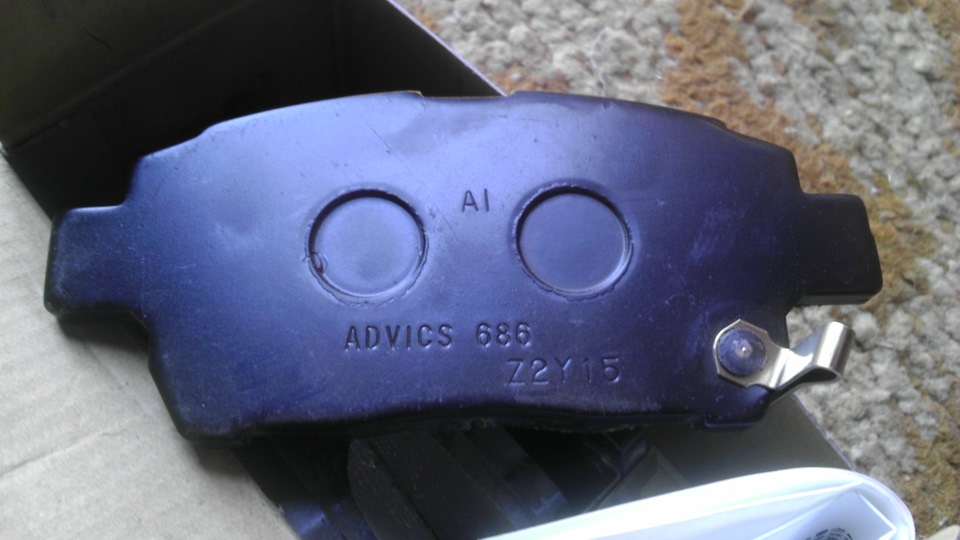 Пришли заказанные колодки — Toyota Opa, 1,8 л, 2003 года | запчасти ...