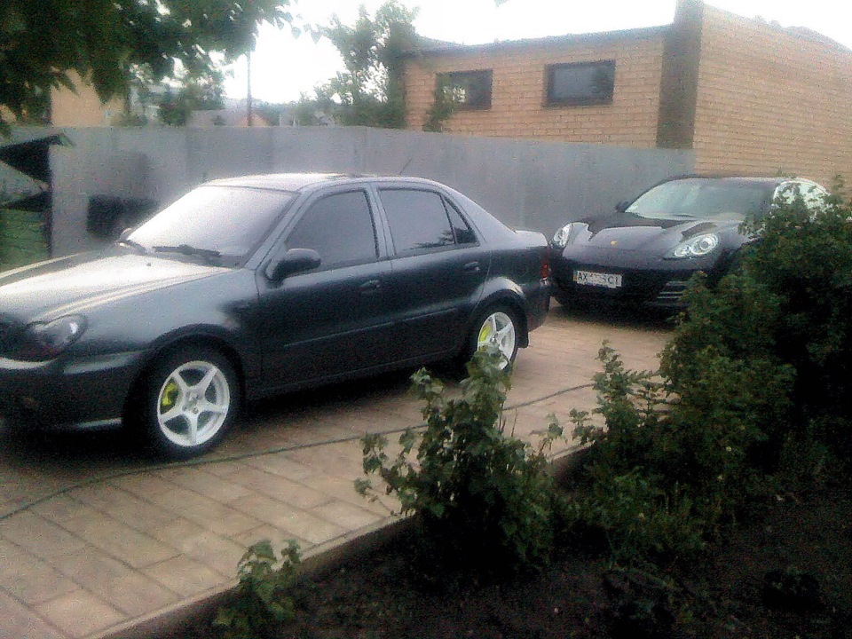 Geely and Porsche Panamera 4S — Geely CK, 1,5 л, 2008 года | другое ...