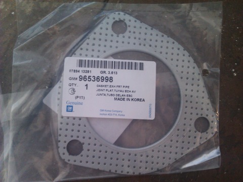 96536998 Прокладка выпускного коллектора GM | Запчасти на DRIVE2