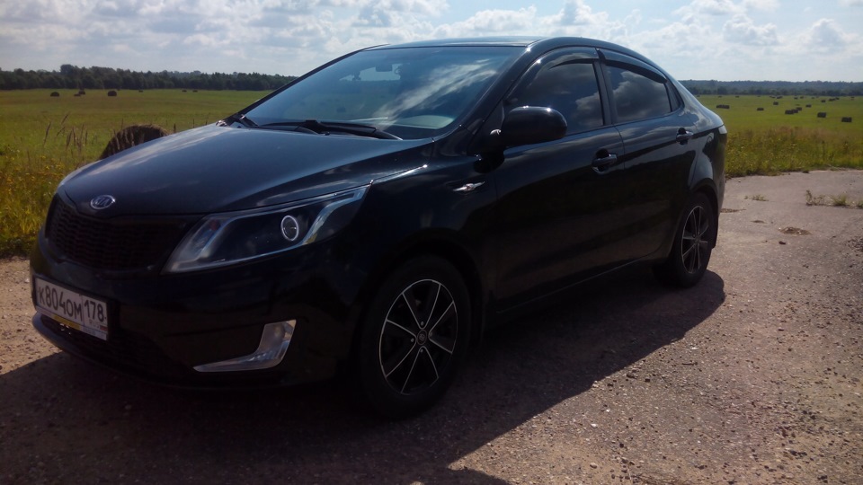 вот так светит XENON 3000K — KIA Rio (3G), 1,4 л, 2012 года | стайлинг ...