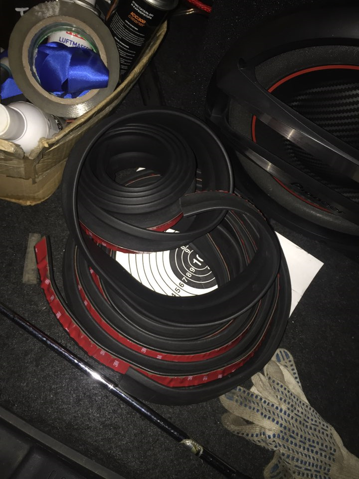 Резиновые обвесы куплены — Toyota Blade, 2,4 л, 2008 года | стайлинг ...