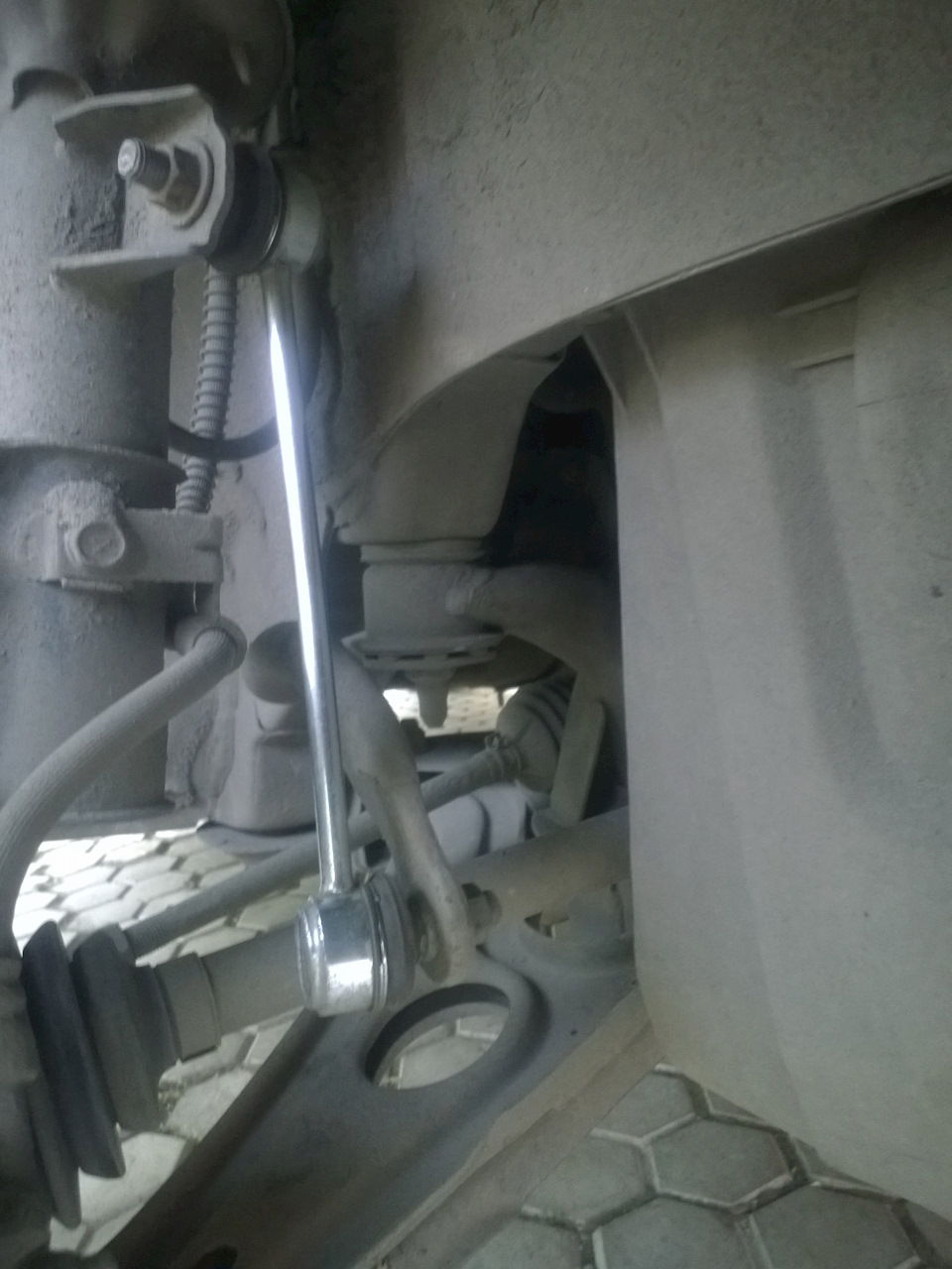 то 90 (масло, фильтры, стойки передние) — Hyundai Getz, 1,6 л, 2008 ...