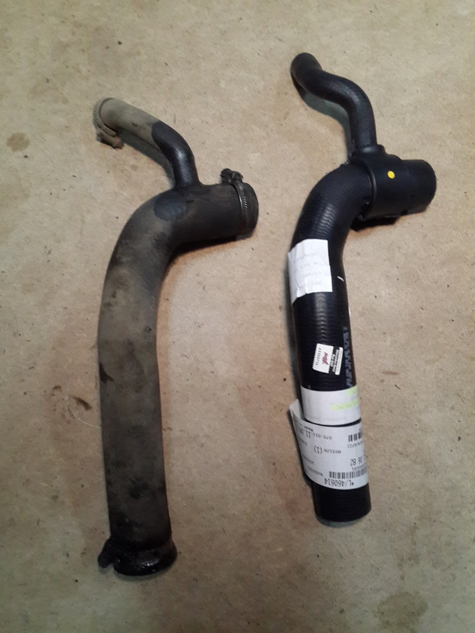 #42 Замена патрубков системы охлаждения А4635010682 — Mercedes-Benz G ...