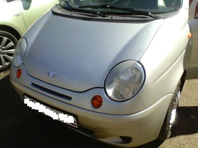 наклеили реснички — Daewoo Matiz (M100/M150), 0,8 л, 2004 года | тюнинг ...