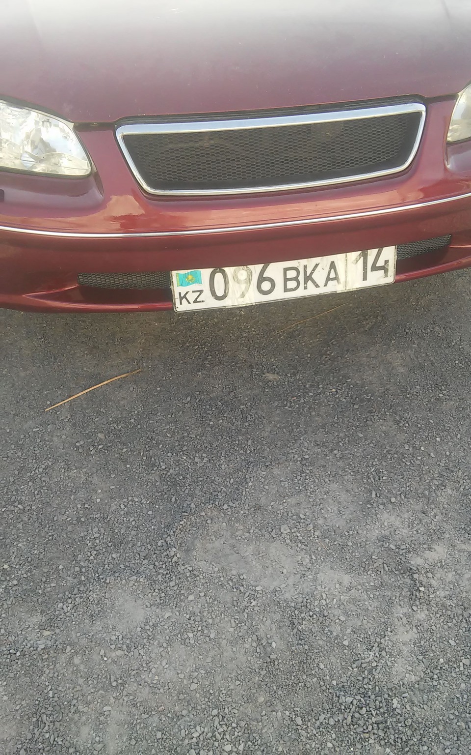 рейсталинг бампера — Toyota Camry (XV20), 2,2 л, 2000 года | кузовной ...