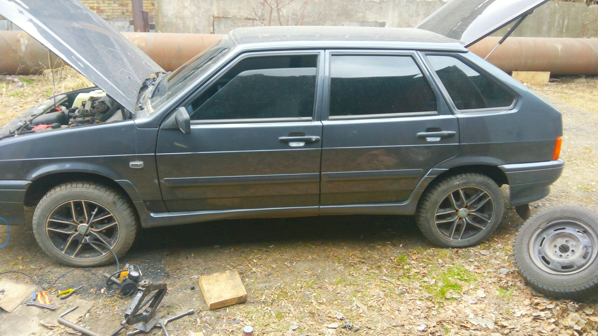 С r13 на r15 — Lada 2114, 1,6 л, 2013 года | колёсные диски | DRIVE2