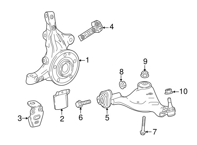 A4473301407 Рычаг подвески Mercedes | Запчасти на DRIVE2