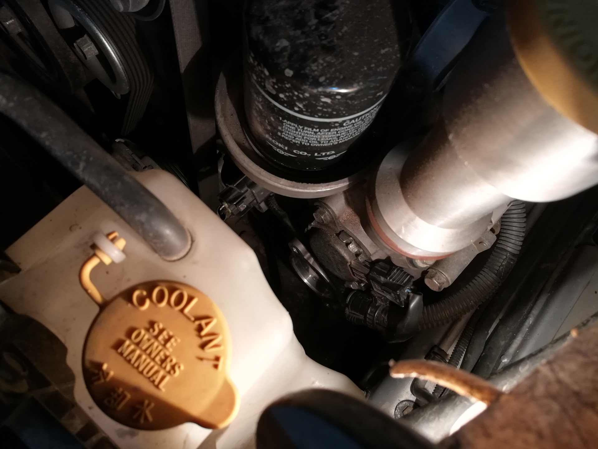 Замена уплотнителей датчика распредвала — Subaru Forester (SH), 2,5 л ...