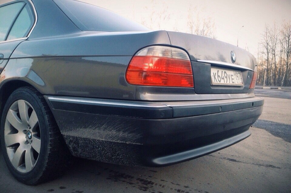 14. Покраска порогов + вопросы по замене рулевого редуктора. — BMW 7 series (E38), 3,5 л, 1996 ...