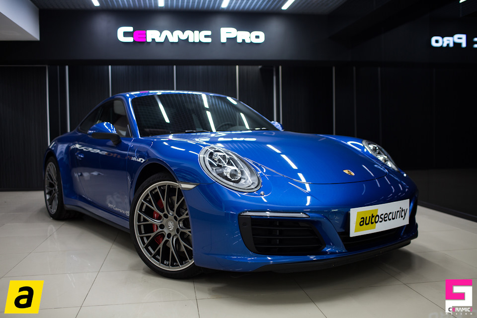 Автомобиль Porsche 911 под защитой нанокерамики Ceramic Pro — CeramicPro на DRIVE2