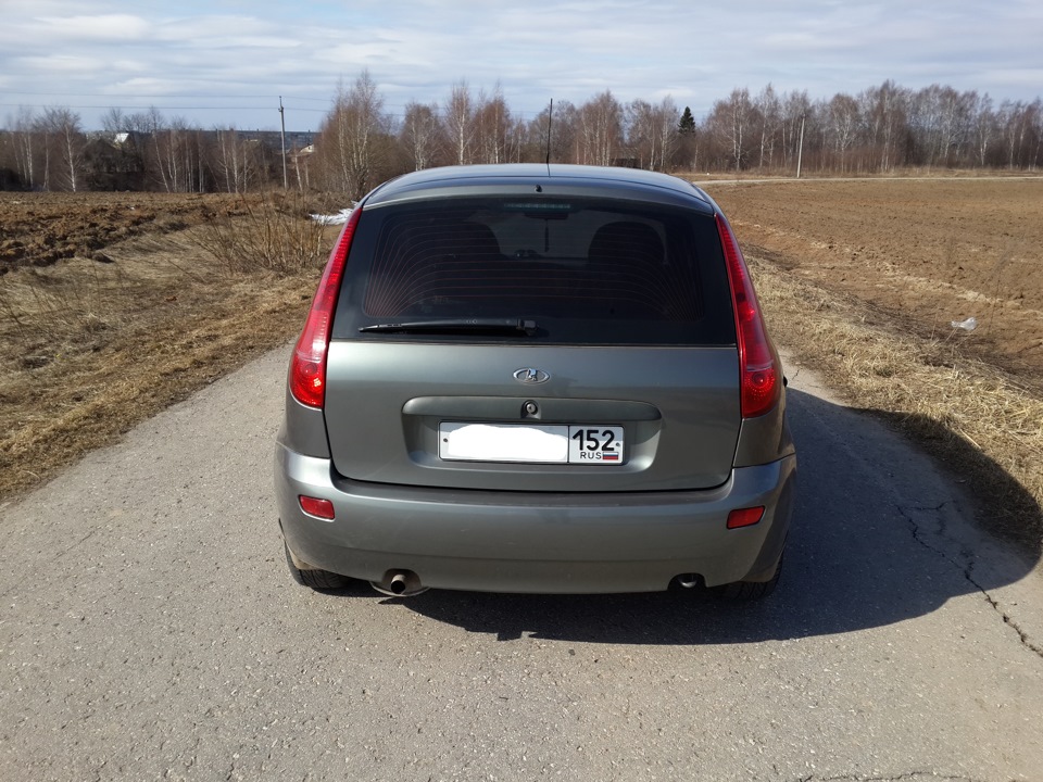 Грантовские брызговики на Калине — Lada Калина Хэтчбек (1G), 1,6 л ...