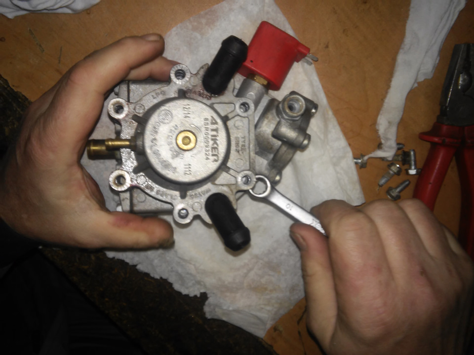 ТО газового редуктора ATIKER SR-08 — DRIVE2