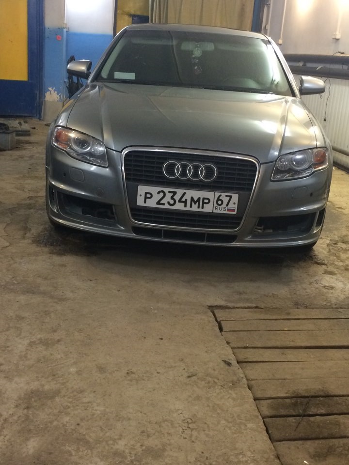 И снова в поисках б/у решёток. — Audi A4 (B7), 2 л, 2006 года ...