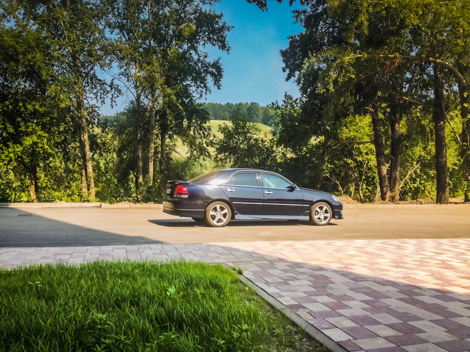 Немного лета! — Toyota Mark II (110), 2,5 л, 2003 года | фотография ...