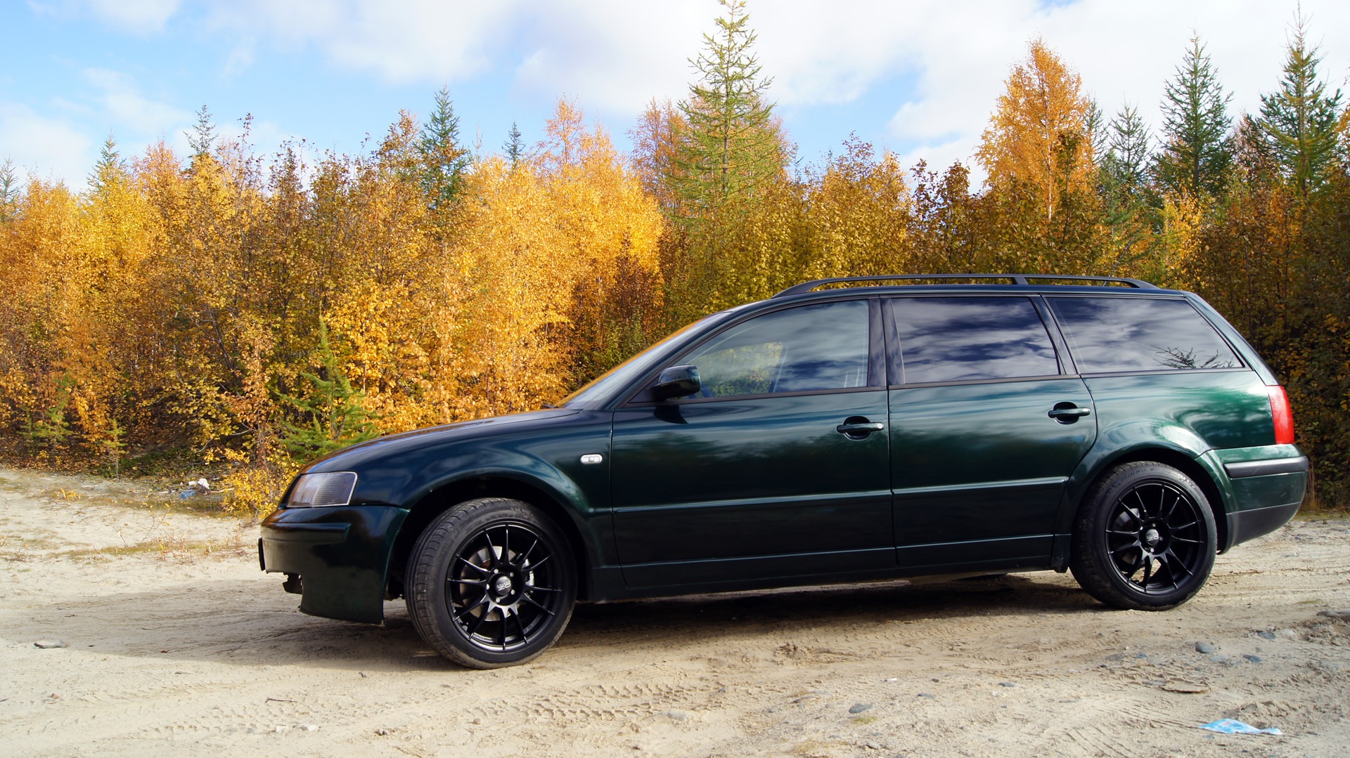 Осенний фотосет — Volkswagen Passat Variant (B5), 1,6 л, 1997 года ...