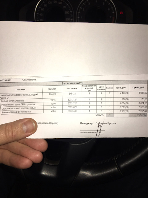 30713727 Уплотнительное кольцо АКПП Volvo | Запчасти на DRIVE2