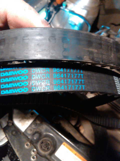 96417177 Ремень ГРМ 1.4/1.6 DOHC GM | Запчасти на DRIVE2