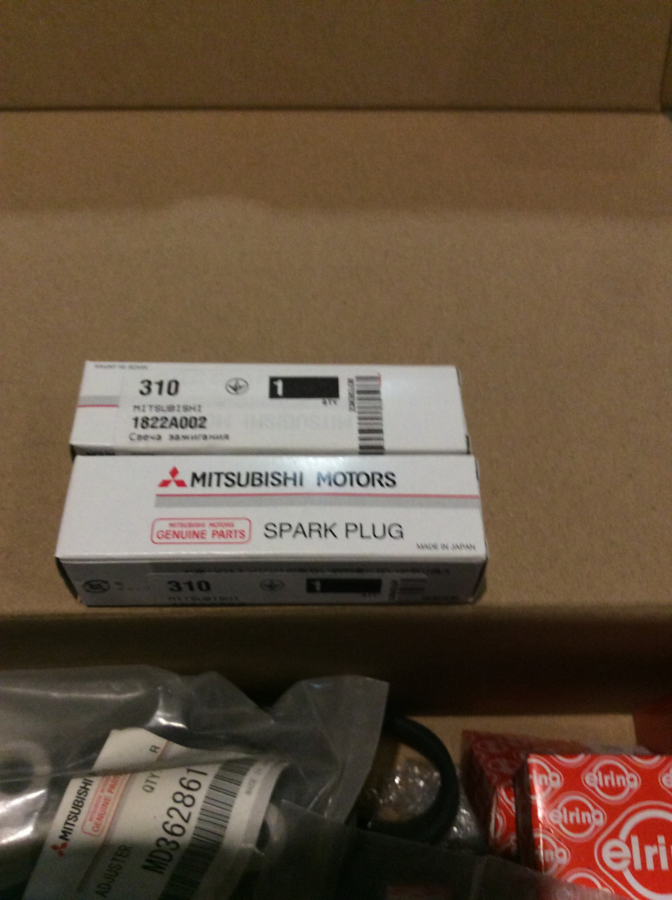 1822A002 Свеча зажигания Mitsubishi | Запчасти на DRIVE2