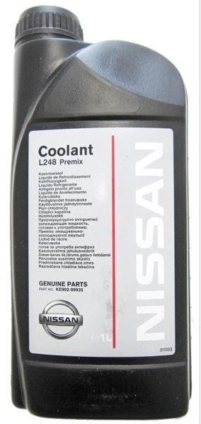 KE90299935 АНТИФРИЗ NISSAN 1L 40С ЗЕЛНЫЙ (EU) NISSAN INFINITI ...