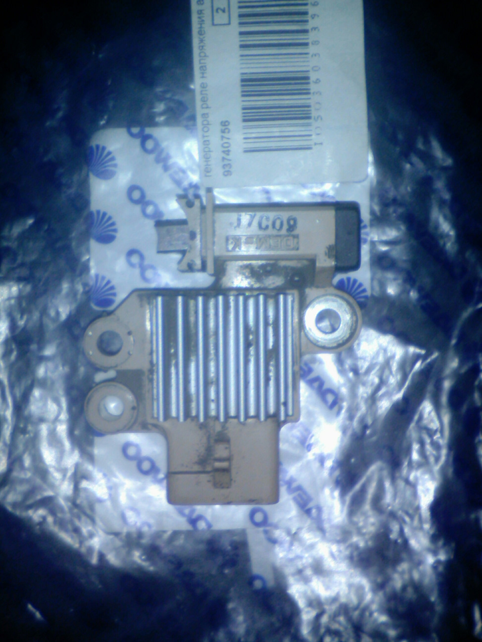 93740756 Регулятор генератора GM | Запчасти на DRIVE2