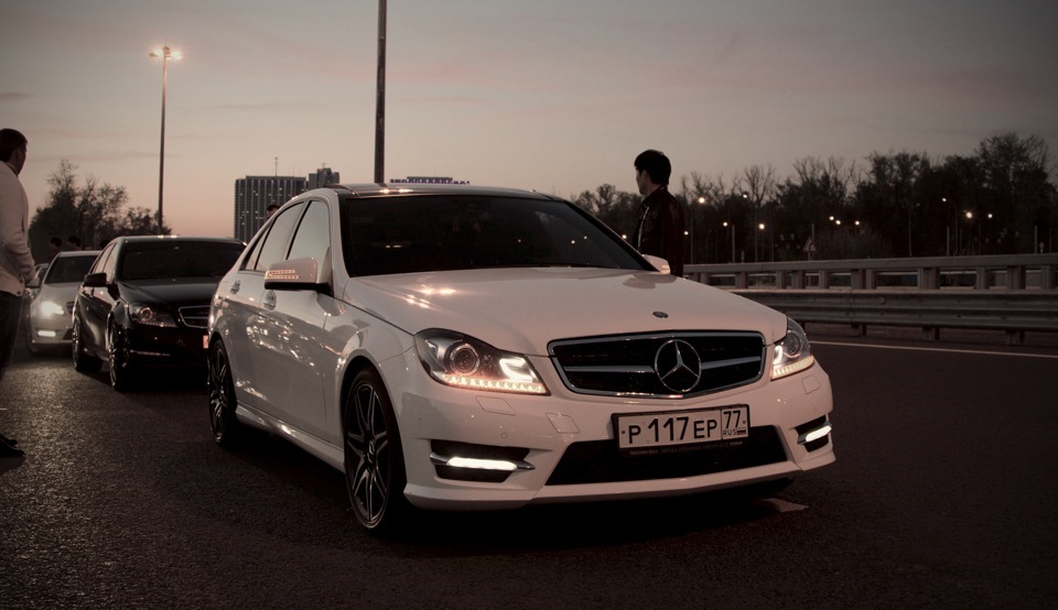 Time Attack by Uplayok — Mercedes-Benz C-class (W204), 1,6 л, 2012 года ...