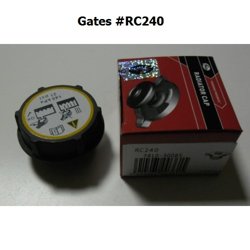 RC240 Крышки для радиаторов и расширительных бачков GATES | Запчасти на ...