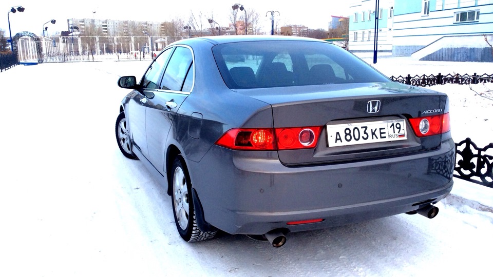Honda Accord (7G) 2.4 бензиновый 2007 | 2,4 exe на DRIVE2