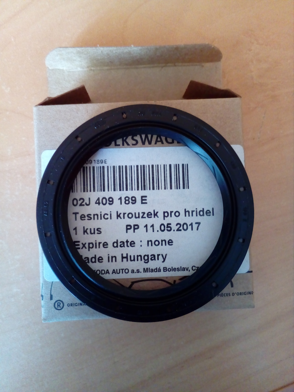02J409189E Манжетное уплотнение VAG | Запчасти на DRIVE2