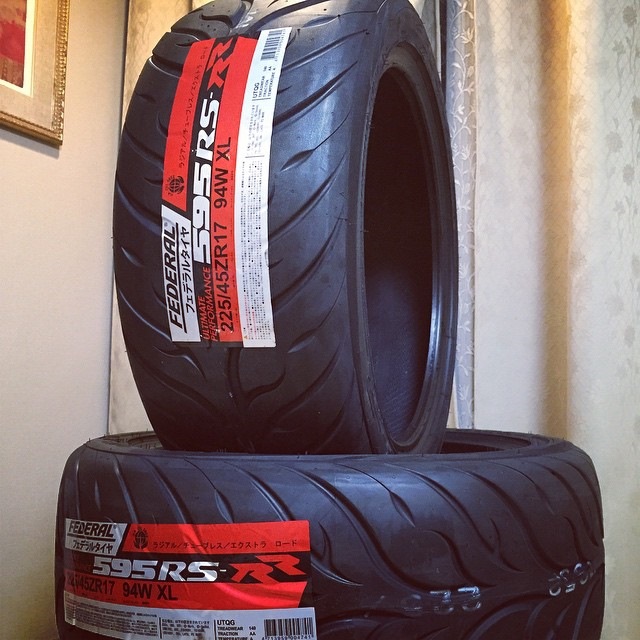 Тем временем в продаже появились шины Federal 595rs-RR! — DRIVE2