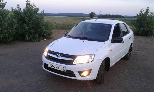 Поездка на Шихан))) — Lada Гранта лифтбек, 1,6 л, 2015 года ...
