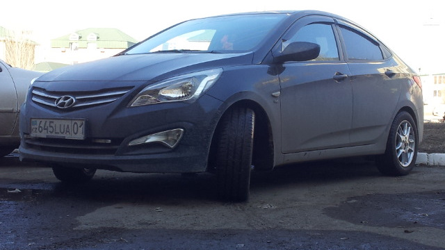 Гур течет — Hyundai Solaris (1G), 1,6 л, 2015 года | наблюдение | DRIVE2