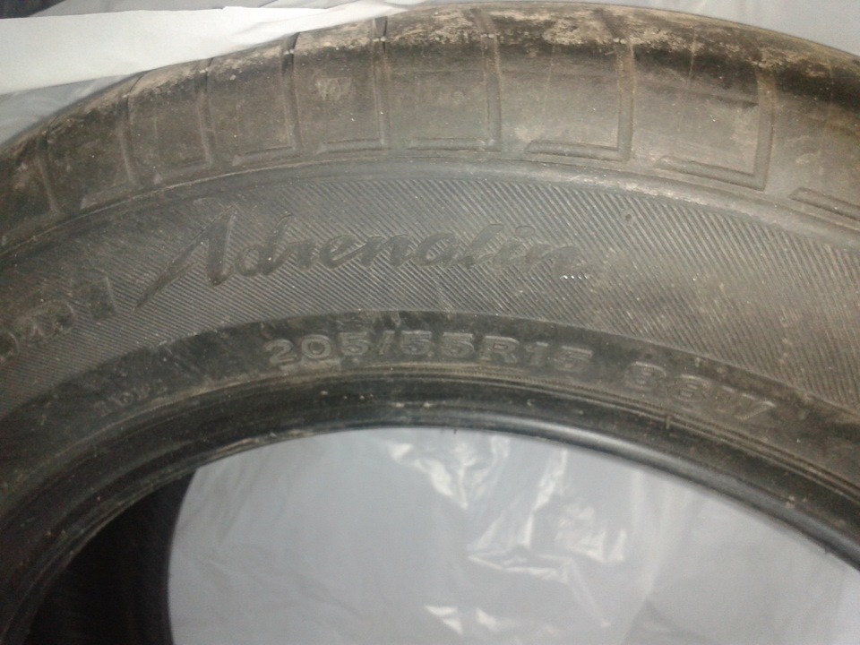 Вот они какие, Bridgestone Potenza RE001 205/55 R15! — Mitsubishi Cedia ...
